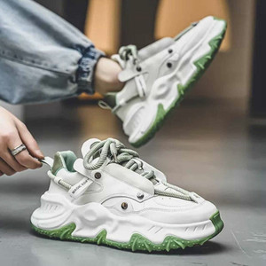 BLENKO Chunky & Fashionable Sneaker | Running Shoes with Rubber Outsole ...