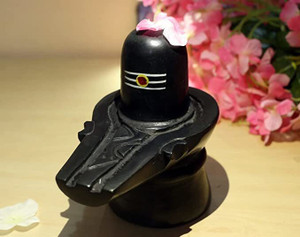 ADIYOGI Shri Mahadev Shivlingas Decorative Showpiece - 8 cm Price in ...