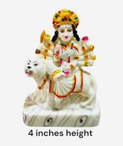 Jet Durga Maa Idol Statue – Decorative Showpiece for Home & Puja Room ...