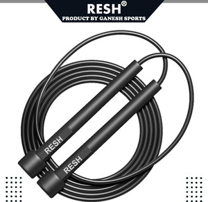 Resh (Black) Adjustable Freestyle Skipping Rope - Buy Resh (Black ...