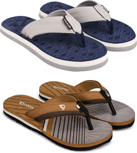 Cogs Men Soft Stylish Comfortable Indoor & Outdoor Slippers Flip Flops ...