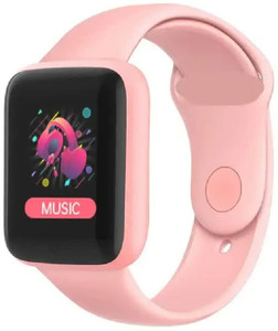 nkk d20 SMART WATCH pink Smartwatch Price in India - Buy nkk d20 SMART ...