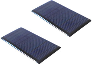 DIYtronics 2 Pcs 80 x 40 mm 6V 60mA Mini Power Solar Cells for Solar ...