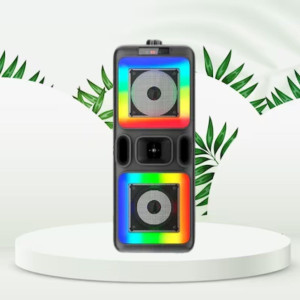 Buy Clairbell DJ Box 40W Bluetooth Speaker with FM Radio, Mic & RGB ...