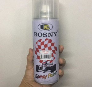 Bosny lacquer/ clear spray paint ( shade code- 190) Clear Spray Paint ...