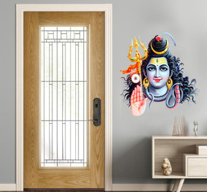 Archi Graphics Studio 48 cm Lord Shiva Fall in Hair With Trident and ...