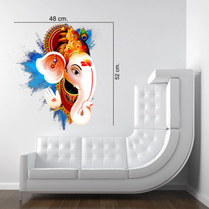 The Decor house 1 cm ganesh ji wall stickergod _bhagwan ji wall sticker ...