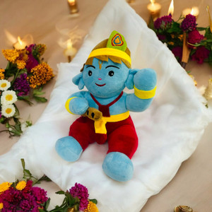 BlingNBeats Krishna Soft Toy, Plushie, Gift Toy - 12 inch - Krishna ...