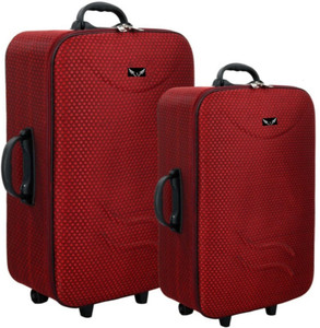 UNIK STYLE |20+24 inch| Medium and Small Trolley Bags/Suitcase | 51+61 ...