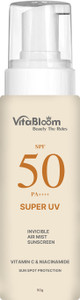 VitaBloom Sunscreen - SPF 50+++ PA+++ Niacinamide + Vitamin C Super UV ...