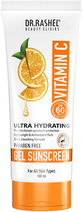 DR.RASHEL Sunscreen - SPF 50 PA++ Vitamin C Ultra Hydrating Sunscreen ...