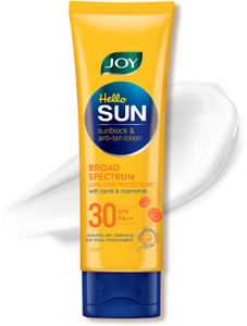 Joy Sunscreen - SPF SPF 30 PA++ Broad Spectrum Sunscreen with No White ...