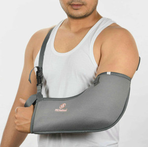 PRO Healthcare Arm Sling Pouch Shoulder Immobilizer l hand Support (M ...