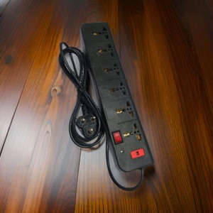 TOOLART 6 Socket Power Extension Board with 1 Switch, Overload ...
