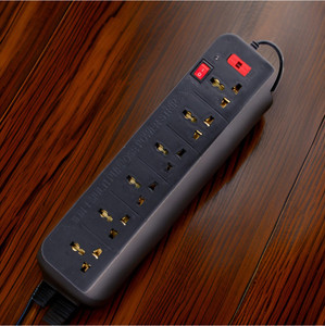TECHTON 6 Socket Universal Extension Board with 1 Switch, Safe Surge ...
