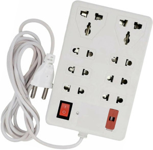 RAAMKM CB_4762_Power Strip Surge Protector Electric Board 8 Socket ...
