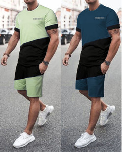 Color Block Men Multicolor T-Shirt Price in India - Buy Color Block Men ...