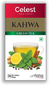 Celest Kahwa Green Tea Bags Box Price in India - Buy Celest Kahwa Green ...