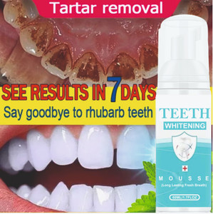Qwera Teeth Whitening For Mint Cold freshness Effect Liquid Foam Teeth ...