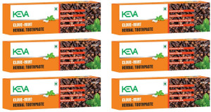 KEVA Clove Mint Toothpaste:Tightens Gums, Fights Germs, Artificial ...