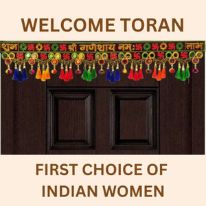 TBI Toran for Main Gate, Home Door, Office, Pooja Room, Bandarwal for ...