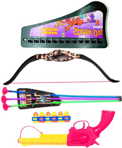 Dynamic Retail Global Gun Toys for Boys With Bullets, Archery Bow ...