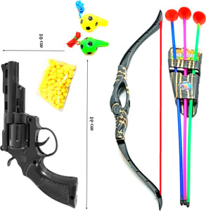 Dynamic Retail Global Gun Toys for Boys With Bullets, Archery Bow ...