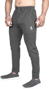 SOBER BLACK Solid Men Grey Track Pants - Buy SOBER BLACK Solid Men Grey ...
