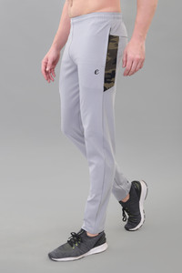 Ethan Solid Men Silver Track Pants - Buy Ethan Solid Men Silver Track ...
