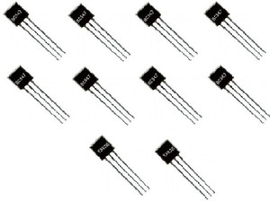 DIYtronics 10 Pcs Bc 547 General Purpose NPN Transistor DC Current Gain ...