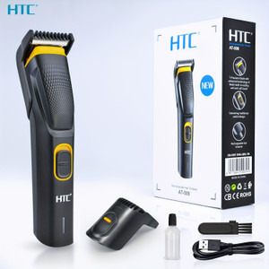 HTC AT 509 Electric Hair trimmer for men Clipper Shaver Rechargeable ...
