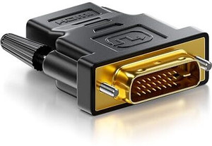 ALRITO TV-out Cable DVI 24+1 Pin Male to HDMI Female Converter, for TV ...