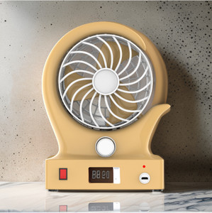 ROAR Wind Cool Fan: 6 Steps, 2000mAh Battery, High Speed, LED, Multiple ...