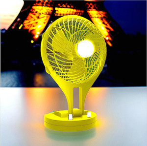 GUGGU Wind Cool Fan: 6 Steps, 2000mAh Battery, High Speed, LED ...
