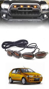 Etradezone 4 Pieces Smoked LED Lens Front Grille Running Light Palio NV ...