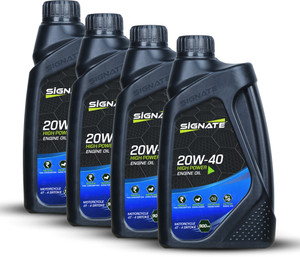 Signate 20W40 Oil for Bikes | Power Formula For High Performance Engine ...