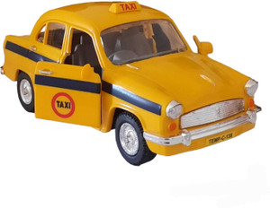 Shree Jee AMBASSADOR TAXI (YELLOW) KOLKATA STYLE FRONT DOORS OPENABLE ...