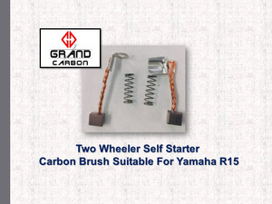 BlackDuck Self Starter Carbon Brush Suitable For Yamaha R15 Vehicle ...