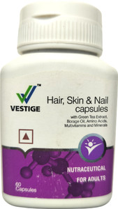 Vestige Hair, Skin & Nail Capsules Price in India - Buy Vestige Hair ...