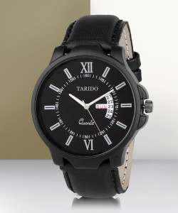 Tarido 3104SL01 day date All Black Day & Date Functioning Long Life ...