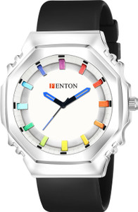 FENTON WATCHES FENTON-90122 Analogue Watch with Multicolour Baton ...