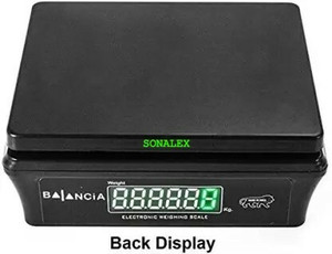 SONALEX Electric Compact Scale 30kg Balancia With LED Display Both Side ...