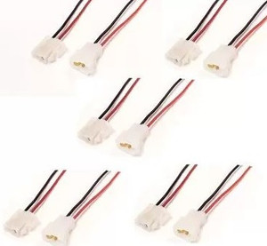 DIYtronics 5 Pair Male Female Connector Socket 2 Pin Jointer Cable ...