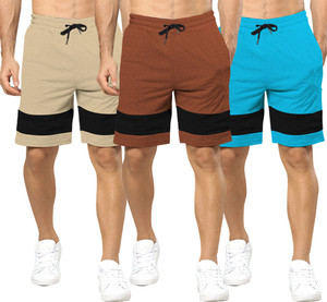TRIPR Color Block Men Multicolor Regular Shorts - Buy TRIPR Color Block ...