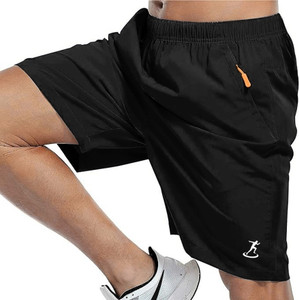 Ranjith Solid Men Black Sports Shorts - Buy Ranjith Solid Men Black ...