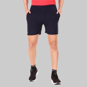VECTOR X Solid Men Dark Blue Sports Shorts - Buy VECTOR X Solid Men ...