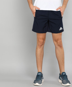ADIDAS Self Design Men Dark Blue Sports Shorts - Buy ADIDAS Self Design ...