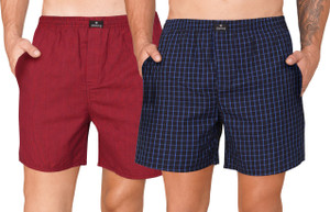 String Checkered Men Multicolor Boxer Shorts - Buy String Checkered Men ...