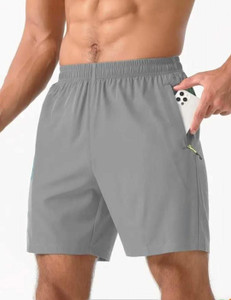 Micro Style Solid Men & Women Grey Basic Shorts, Casual Shorts, Sports ...