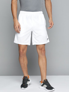 REEBOK Printed Men White Sports Shorts - Buy REEBOK Printed Men White ...